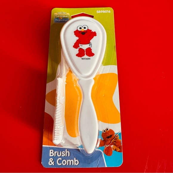 Sesame Street | Accessories | Sesame Street Beginnings Baby Elmo Brush ...